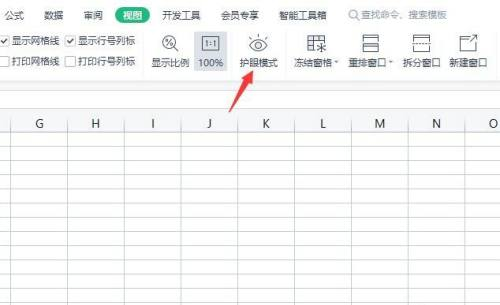 Microsoft Office 2010完整版excel如何设置护眼模式 设置方法华军软件园