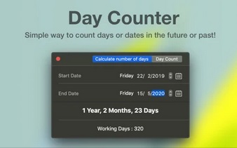 Day Counter Mac电脑版下载官方2026最新版_Day Counter Mac电脑版官方免费下载_华军软件园